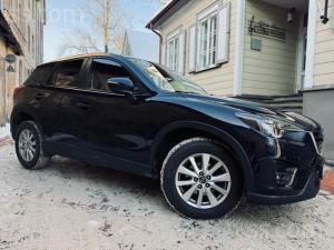 Black Mazda CX-5 2015 in Cesis, with an engine capacity of 2.20 L and mileage of 0 thousand km for 8990 €, photo 3 on AUTOMOTO.COM.LV