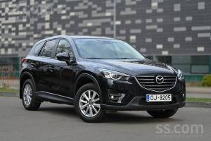 Melns Mazda CX-5 2015 Jelgava, ar dzinēja tilpumu 2.20 L un nobraukumu 227 tūkst. km par 8850 €, foto  vietnē AUTOMOTO.COM.LV