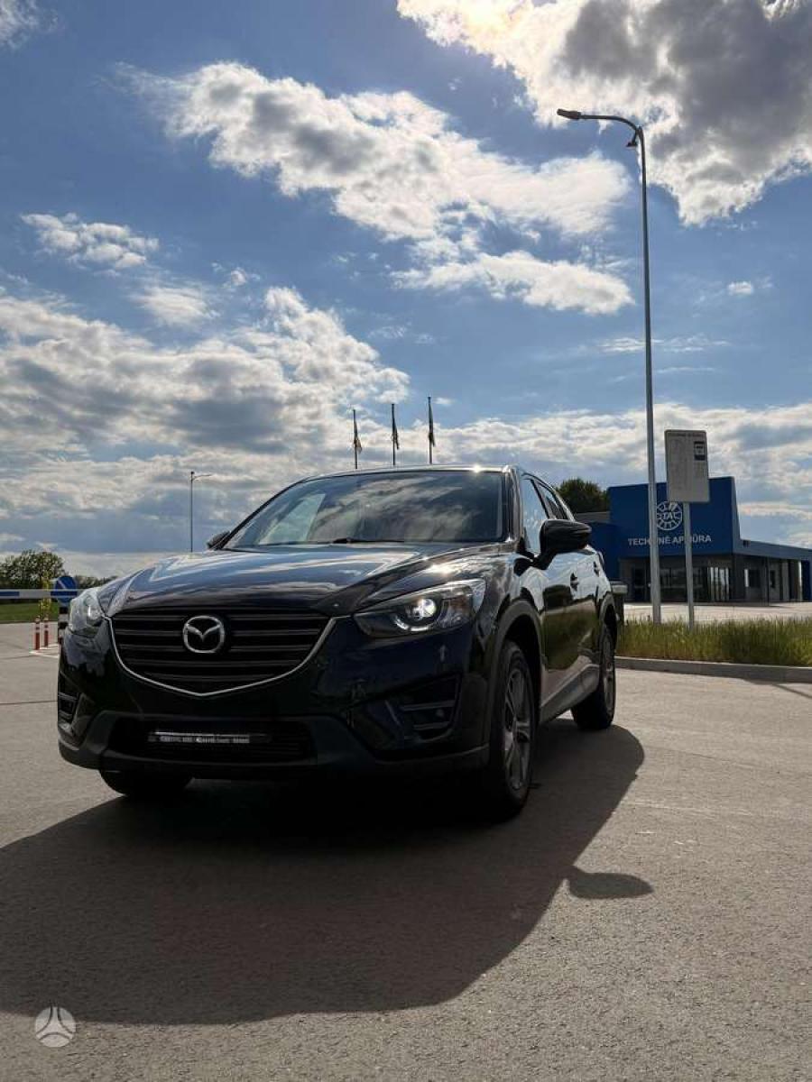 Black Mazda CX-5 2015 in Radviliskis, with an engine capacity of 2.20 L and mileage of 161 thousand km for 8000 €, photo 6 on AUTOMOTO.COM.LV