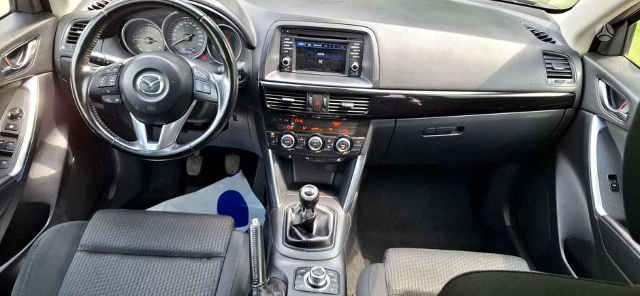 Black Mazda CX-5 2015 in Taurage, with an engine capacity of 2.19 L and mileage of 222 thousand km for 4800 €, photo 10 on AUTOMOTO.COM.LV