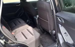 Black Mazda CX-5 2015 in Taurage, with an engine capacity of 2.19 L and mileage of 222 thousand km for 4800 €, photo 16 on AUTOMOTO.COM.LV