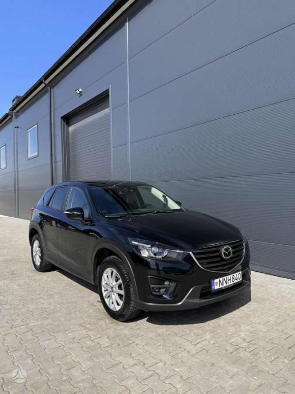 Melns Mazda CX-5 2015 Klaipėda, ar dzinēja tilpumu 2.19 L un nobraukumu 257 tūkst. km par 9200 €, foto 1 vietnē AUTOMOTO.COM.LV