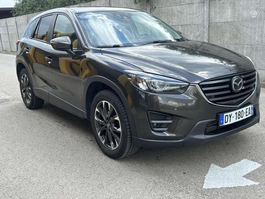 Melns Mazda CX-5 2015 Viļņa, ar dzinēja tilpumu 2.20 L un nobraukumu 185 tūkst. km par 9500 €, foto 3 vietnē AUTOMOTO.COM.LV