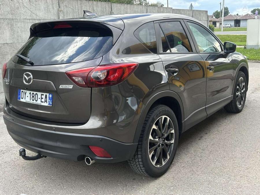 Melns Mazda CX-5 2015 Viļņa, ar dzinēja tilpumu 2.20 L un nobraukumu 185 tūkst. km par 9500 €, foto 6 vietnē AUTOMOTO.COM.LV