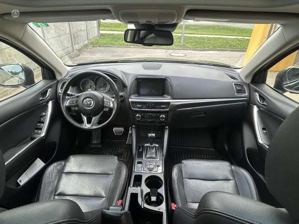 Black Mazda CX-5 2015 in Vilnius, with an engine capacity of 2.20 L and mileage of 185 thousand km for 9500 €, photo 7 on AUTOMOTO.COM.LV