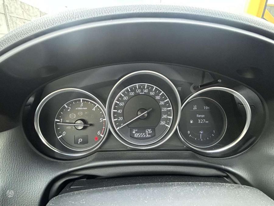 Melns Mazda CX-5 2015 Viļņa, ar dzinēja tilpumu 2.20 L un nobraukumu 185 tūkst. km par 9500 €, foto 21 vietnē AUTOMOTO.COM.LV