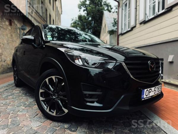 Melns Mazda CX-5 2015 Cēsis, ar dzinēja tilpumu 2.20 L un nobraukumu 0 tūkst. km par 9990 €, foto 1 vietnē AUTOMOTO.COM.LV