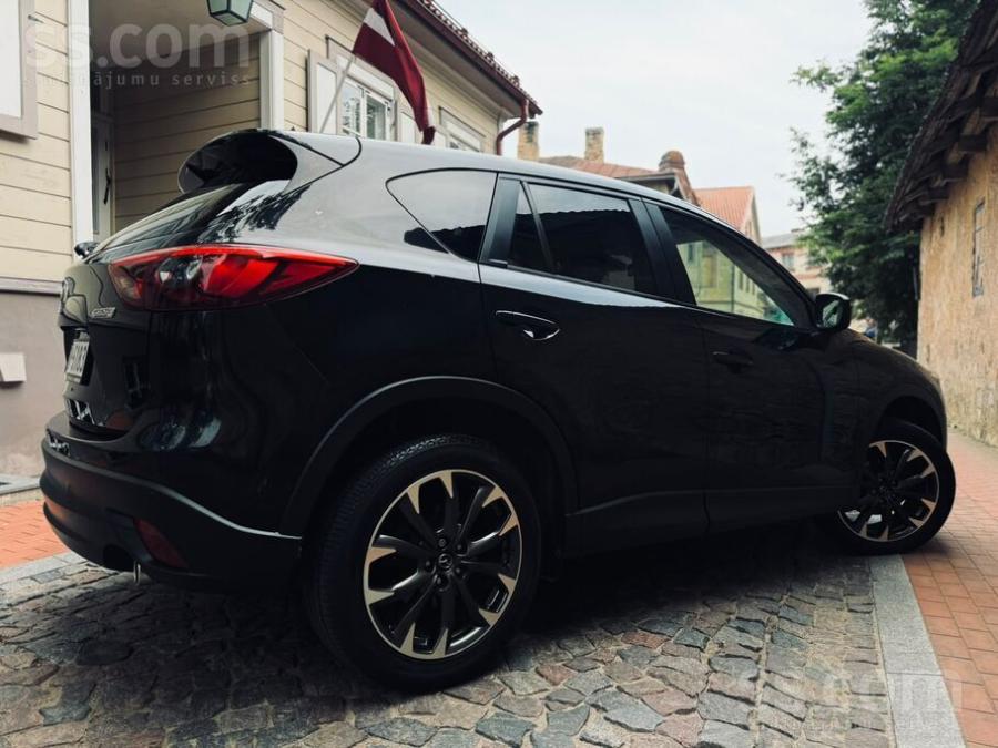 Melns Mazda CX-5 2015 Cēsis, ar dzinēja tilpumu 2.20 L un nobraukumu 0 tūkst. km par 9990 €, foto 7 vietnē AUTOMOTO.COM.LV