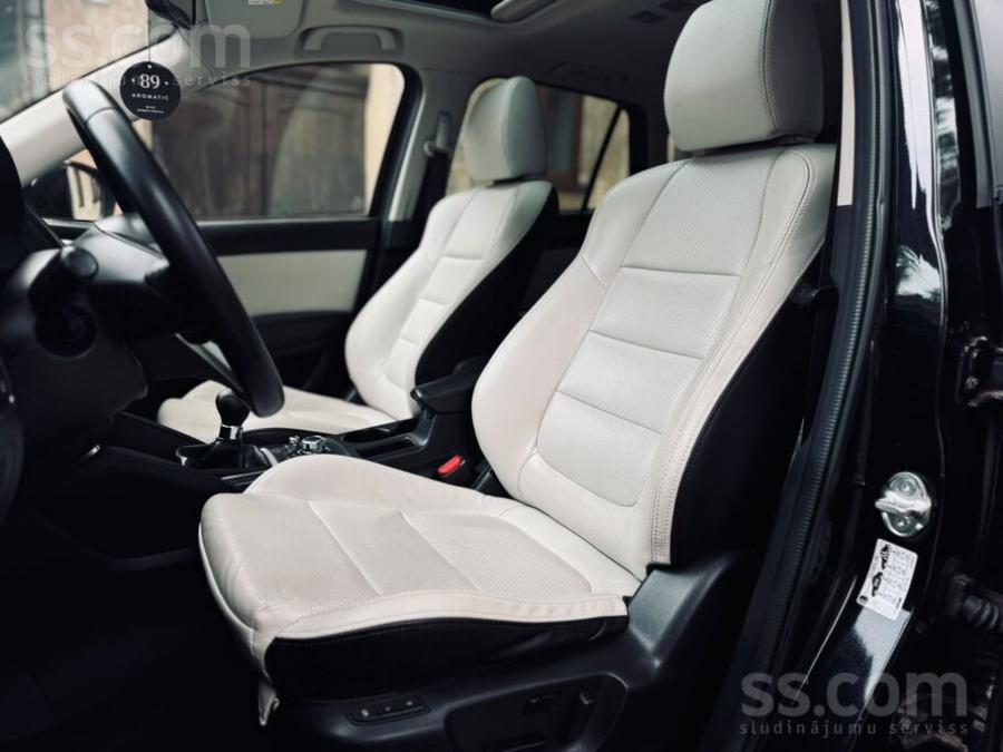 Melns Mazda CX-5 2015 Cēsis, ar dzinēja tilpumu 2.20 L un nobraukumu 0 tūkst. km par 9990 €, foto 16 vietnē AUTOMOTO.COM.LV