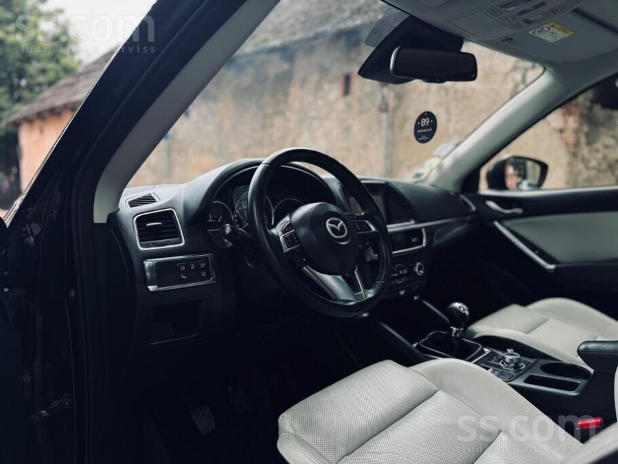 Melns Mazda CX-5 2015 Cēsis, ar dzinēja tilpumu 2.20 L un nobraukumu 0 tūkst. km par 9990 €, foto 33 vietnē AUTOMOTO.COM.LV
