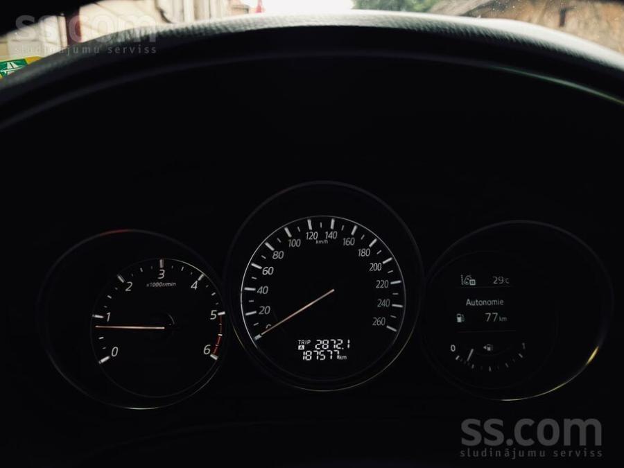 Melns Mazda CX-5 2015 Cēsis, ar dzinēja tilpumu 2.20 L un nobraukumu 0 tūkst. km par 9990 €, foto 36 vietnē AUTOMOTO.COM.LV