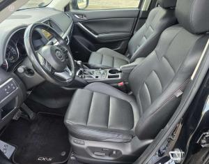 Black Mazda CX-5 2015 in Panevezys, with an engine capacity of 2.19 L and mileage of 147 thousand km for 9799 €, photo 25 on AUTOMOTO.COM.LV