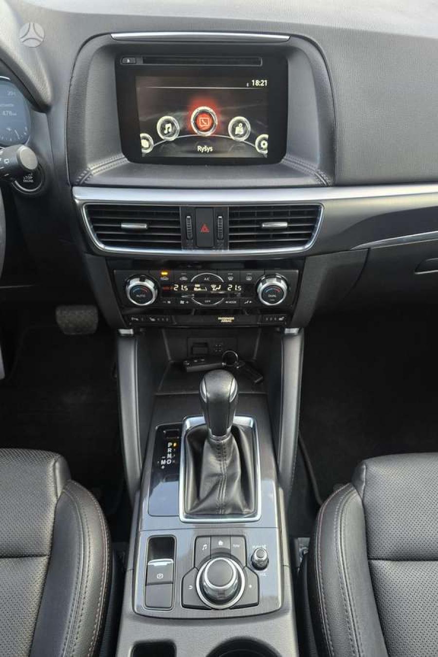 Black Mazda CX-5 2015 in Panevezys, with an engine capacity of 2.19 L and mileage of 147 thousand km for 9799 €, photo 51 on AUTOMOTO.COM.LV