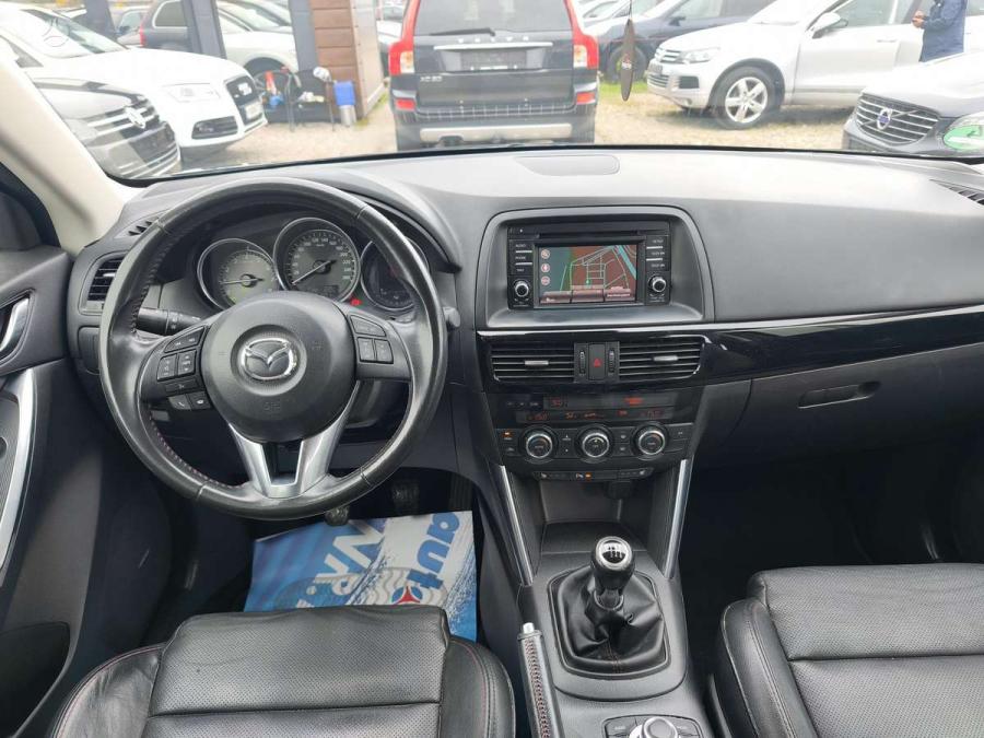 Black Mazda CX-5 2015 in Vilnius, with an engine capacity of 2.00 L and mileage of 120 thousand km for 13650 €, photo 13 on AUTOMOTO.COM.LV