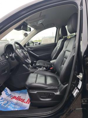 Black Mazda CX-5 2015 in Vilnius, with an engine capacity of 2.00 L and mileage of 120 thousand km for 13650 €, photo 19 on AUTOMOTO.COM.LV