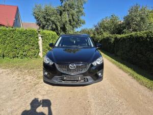 Melns Mazda CX-5 2015 Rokiškis, ar dzinēja tilpumu 2.19 L un nobraukumu 230 tūkst. km par 5950 €, foto  vietnē AUTOMOTO.COM.LV