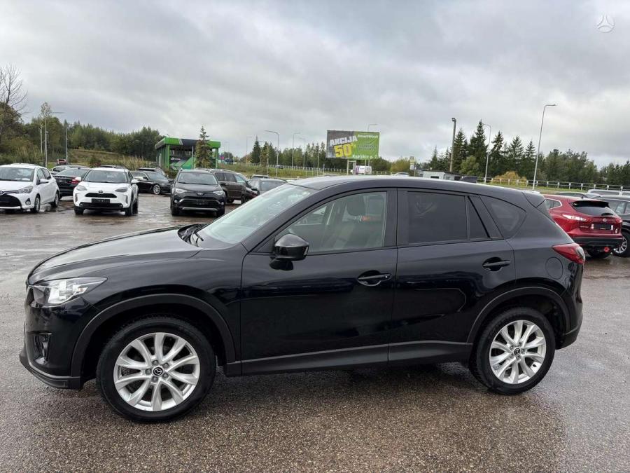 Melns Mazda CX-5 2015 Utena, ar dzinēja tilpumu 2.20 L un nobraukumu 211 tūkst. km par 6350 €, foto 1 vietnē AUTOMOTO.COM.LV