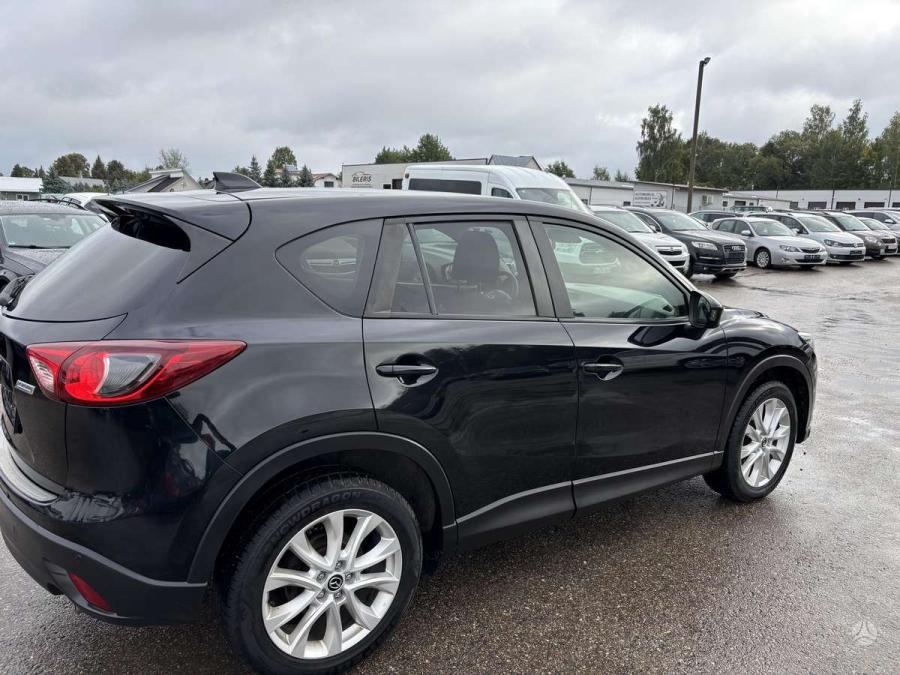 Melns Mazda CX-5 2015 Utena, ar dzinēja tilpumu 2.20 L un nobraukumu 211 tūkst. km par 6350 €, foto 8 vietnē AUTOMOTO.COM.LV