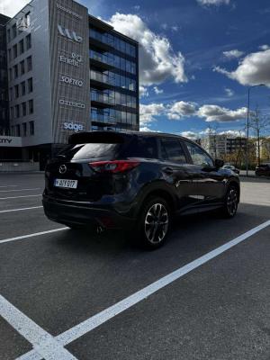 Black Mazda CX-5 2015 in Vilnius, with an engine capacity of 2.19 L and mileage of 219 thousand km for 10200 €, photo 8 on AUTOMOTO.COM.LV