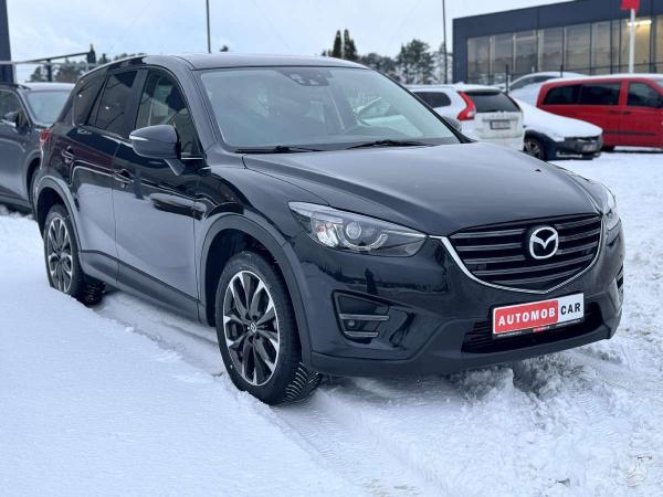 Melns Mazda CX-5 2016 Viļņa, ar dzinēja tilpumu 2.19 L un nobraukumu 15 tūkst. km par 9550 €, foto 3 vietnē AUTOMOTO.COM.LV