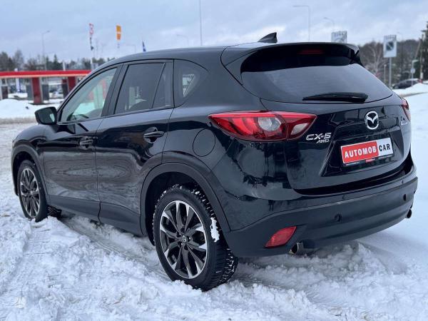 Melns Mazda CX-5 2016 Viļņa, ar dzinēja tilpumu 2.19 L un nobraukumu 15 tūkst. km par 9550 €, foto 6 vietnē AUTOMOTO.COM.LV