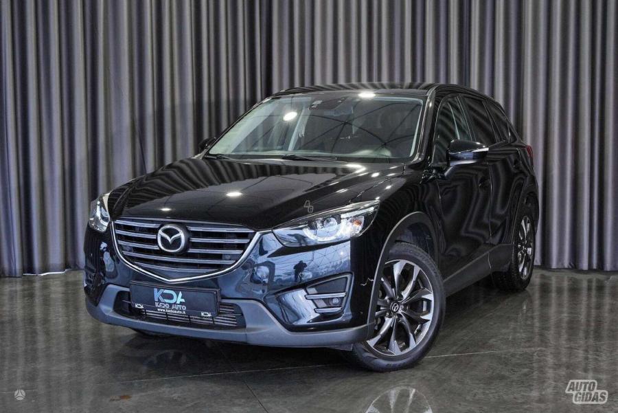 Black Mazda CX-5 2016 in Marijampole, with an engine capacity of 2.20 L and mileage of 241 thousand km for 8750 €, photo 4 on AUTOMOTO.COM.LV