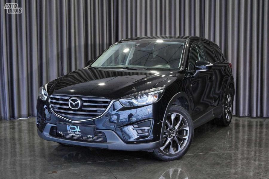 Black Mazda CX-5 2016 in Marijampole, with an engine capacity of 2.20 L and mileage of 241 thousand km for 8750 €, photo 5 on AUTOMOTO.COM.LV