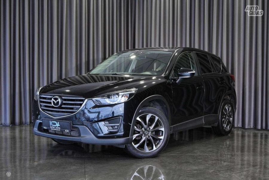 Black Mazda CX-5 2016 in Marijampole, with an engine capacity of 2.20 L and mileage of 241 thousand km for 8750 €, photo 6 on AUTOMOTO.COM.LV