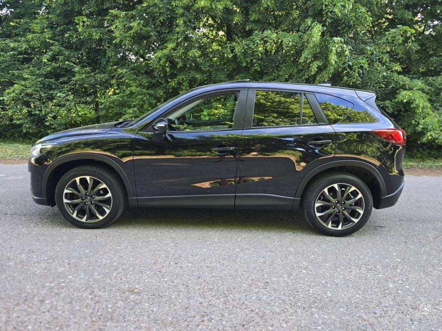 Melns Mazda CX-5 2016 Tauragė, ar dzinēja tilpumu 2.20 L un nobraukumu 167 tūkst. km par 8500 €, foto 3 vietnē AUTOMOTO.COM.LV