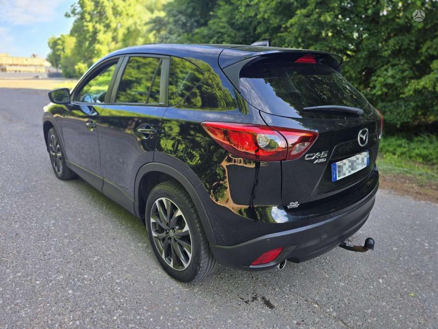 Melns Mazda CX-5 2016 Tauragė, ar dzinēja tilpumu 2.20 L un nobraukumu 167 tūkst. km par 8500 €, foto 4 vietnē AUTOMOTO.COM.LV