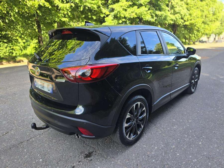 Melns Mazda CX-5 2016 Tauragė, ar dzinēja tilpumu 2.20 L un nobraukumu 167 tūkst. km par 8500 €, foto 5 vietnē AUTOMOTO.COM.LV