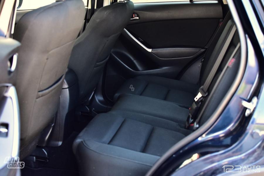 Black Mazda CX-5 2016 in Kretinga, with an engine capacity of 2.20 L and mileage of 159 thousand km for 9350 €, photo 14 on AUTOMOTO.COM.LV