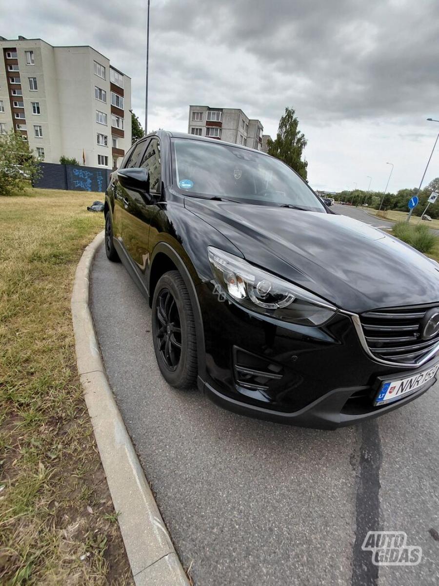 Melns Mazda CX-5 2016 Panevēža, ar dzinēja tilpumu 2.20 L un nobraukumu 252 tūkst. km par 10000 €, foto 5 vietnē AUTOMOTO.COM.LV