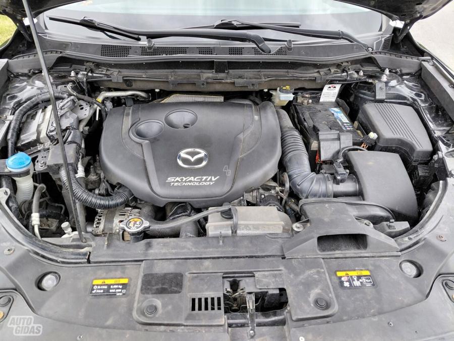 Melns Mazda CX-5 2016 Panevēža, ar dzinēja tilpumu 2.20 L un nobraukumu 252 tūkst. km par 10000 €, foto 26 vietnē AUTOMOTO.COM.LV
