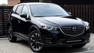 Black Mazda CX-5 2016 in Marijampole, with an engine capacity of 2.19 L and mileage of 202 thousand km for 10490 €, photo  on AUTOMOTO.COM.LV