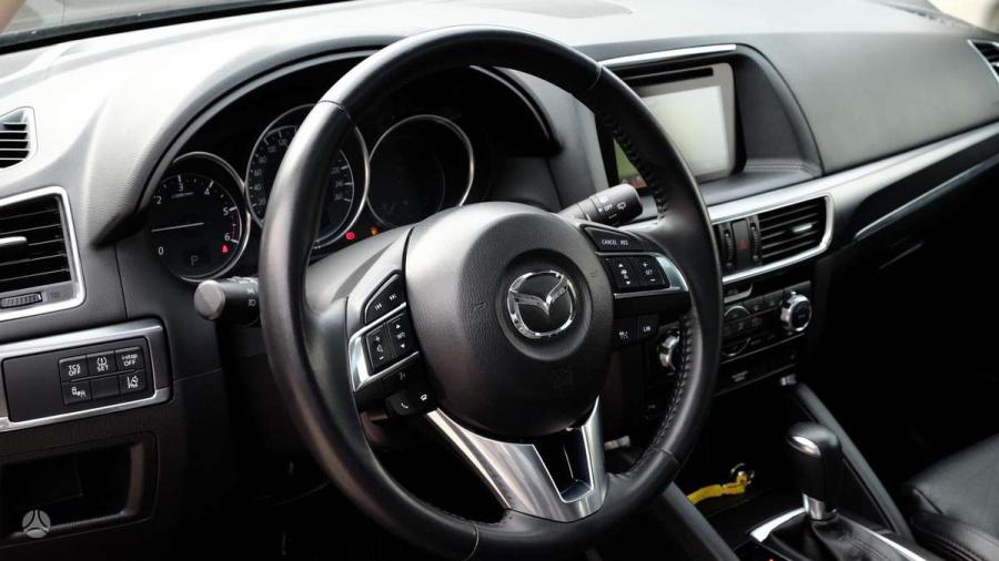 Black Mazda CX-5 2016 in Marijampole, with an engine capacity of 2.19 L and mileage of 202 thousand km for 10490 €, photo 23 on AUTOMOTO.COM.LV