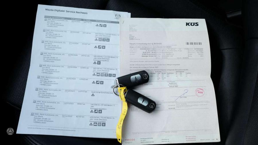 Black Mazda CX-5 2016 in Marijampole, with an engine capacity of 2.19 L and mileage of 202 thousand km for 10490 €, photo 39 on AUTOMOTO.COM.LV
