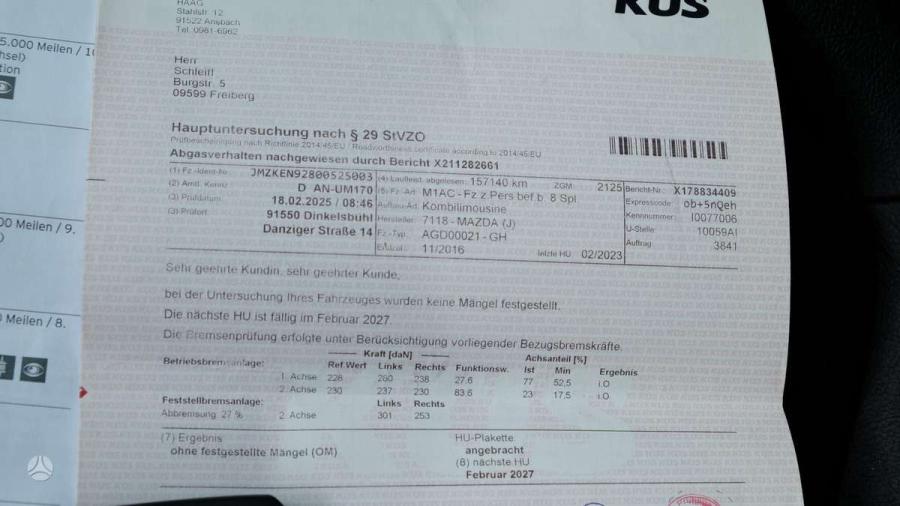 Black Mazda CX-5 2016 in Marijampole, with an engine capacity of 2.19 L and mileage of 202 thousand km for 10490 €, photo 41 on AUTOMOTO.COM.LV