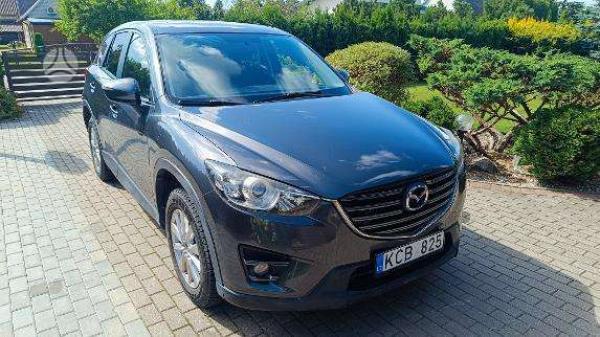Black Mazda CX-5 2016 in Mazeikiai, with an engine capacity of 2.50 L and mileage of 182 thousand km for 9300 €, photo 3 on AUTOMOTO.COM.LV