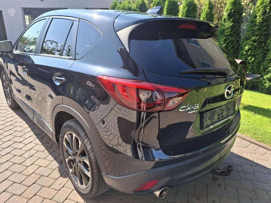 Melns Mazda CX-5 2016 Kauņa, ar dzinēja tilpumu 2.19 L un nobraukumu 252 tūkst. km par 8999 €, foto 9 vietnē AUTOMOTO.COM.LV
