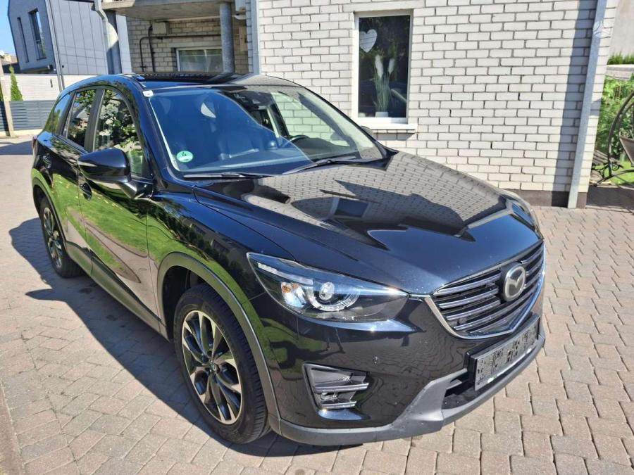 Melns Mazda CX-5 2016 Kauņa, ar dzinēja tilpumu 2.19 L un nobraukumu 252 tūkst. km par 8999 €, foto 17 vietnē AUTOMOTO.COM.LV