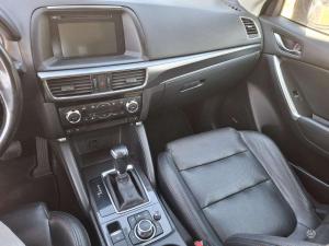 Melns Mazda CX-5 2016 Kauņa, ar dzinēja tilpumu 2.19 L un nobraukumu 252 tūkst. km par 8999 €, foto 18 vietnē AUTOMOTO.COM.LV