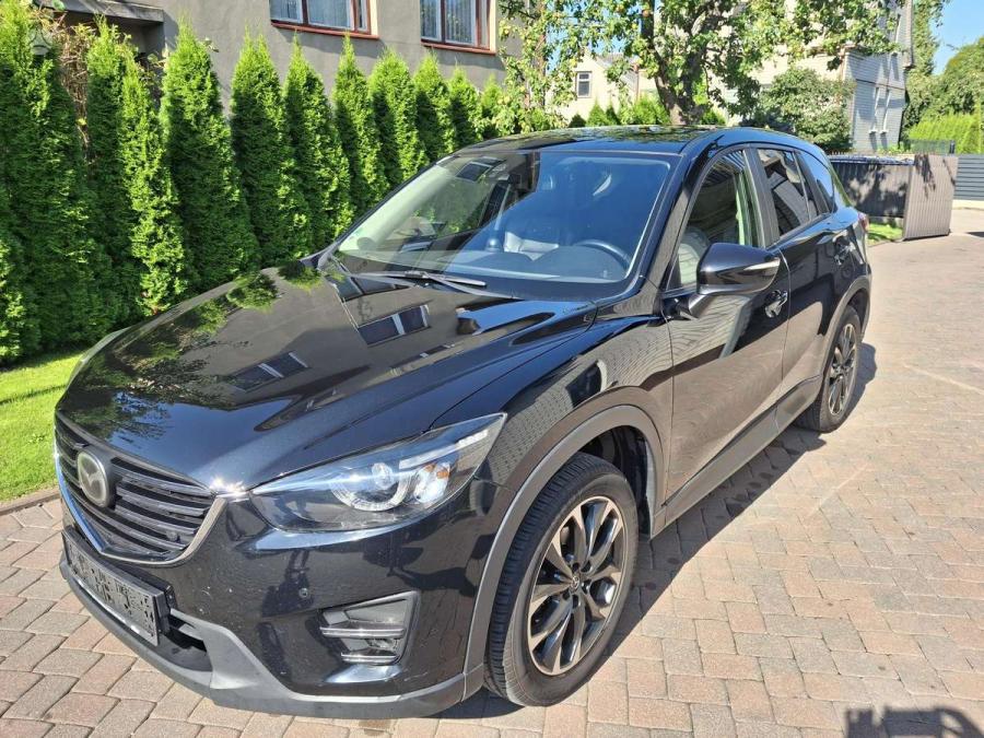 Melns Mazda CX-5 2016 Kauņa, ar dzinēja tilpumu 2.19 L un nobraukumu 252 tūkst. km par 8999 €, foto 19 vietnē AUTOMOTO.COM.LV