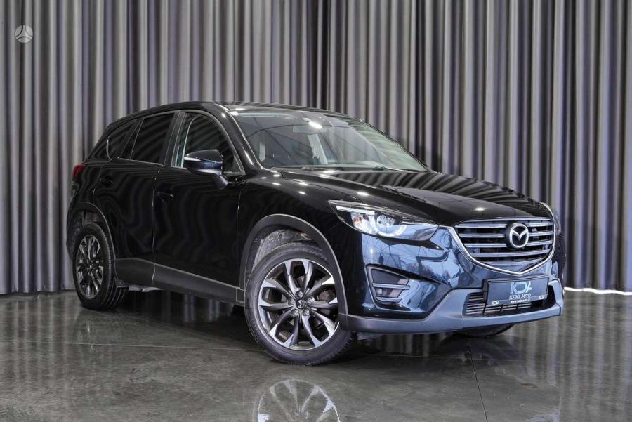 Melns Mazda CX-5 2016 Marijampole, ar dzinēja tilpumu 2.19 L un nobraukumu 241 tūkst. km par 8250 €, foto 1 vietnē AUTOMOTO.COM.LV