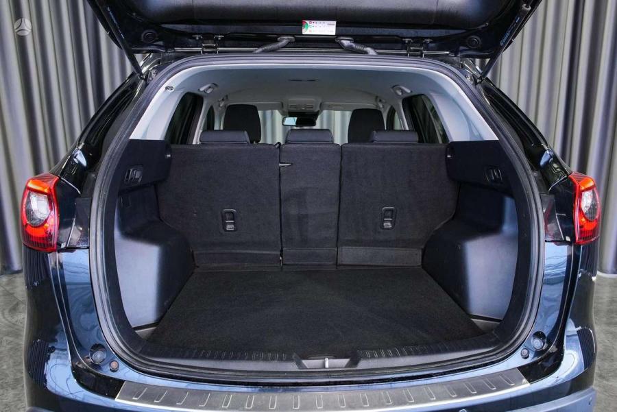 Black Mazda CX-5 2016 in Marijampole, with an engine capacity of 2.19 L and mileage of 241 thousand km for 8250 €, photo 15 on AUTOMOTO.COM.LV