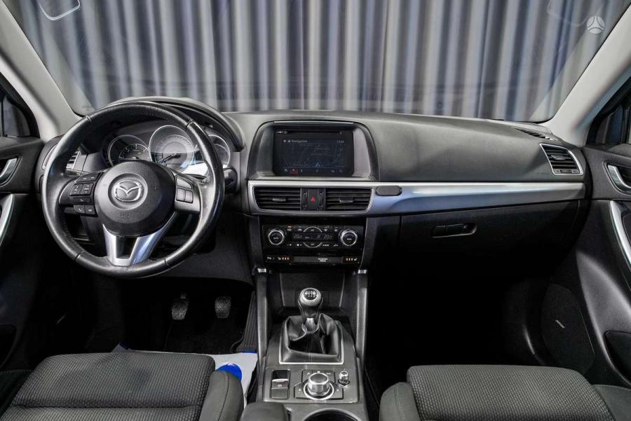 Black Mazda CX-5 2016 in Marijampole, with an engine capacity of 2.19 L and mileage of 241 thousand km for 8250 €, photo 16 on AUTOMOTO.COM.LV