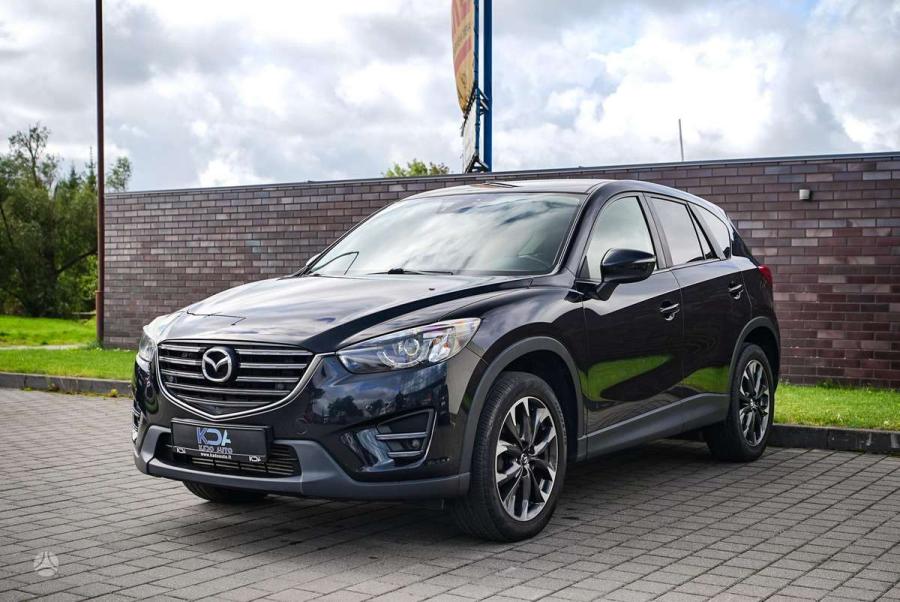 Melns Mazda CX-5 2016 Marijampole, ar dzinēja tilpumu 2.19 L un nobraukumu 241 tūkst. km par 8250 €, foto 4 vietnē AUTOMOTO.COM.LV