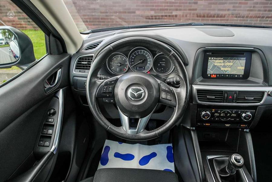 Melns Mazda CX-5 2016 Marijampole, ar dzinēja tilpumu 2.19 L un nobraukumu 241 tūkst. km par 8250 €, foto 14 vietnē AUTOMOTO.COM.LV