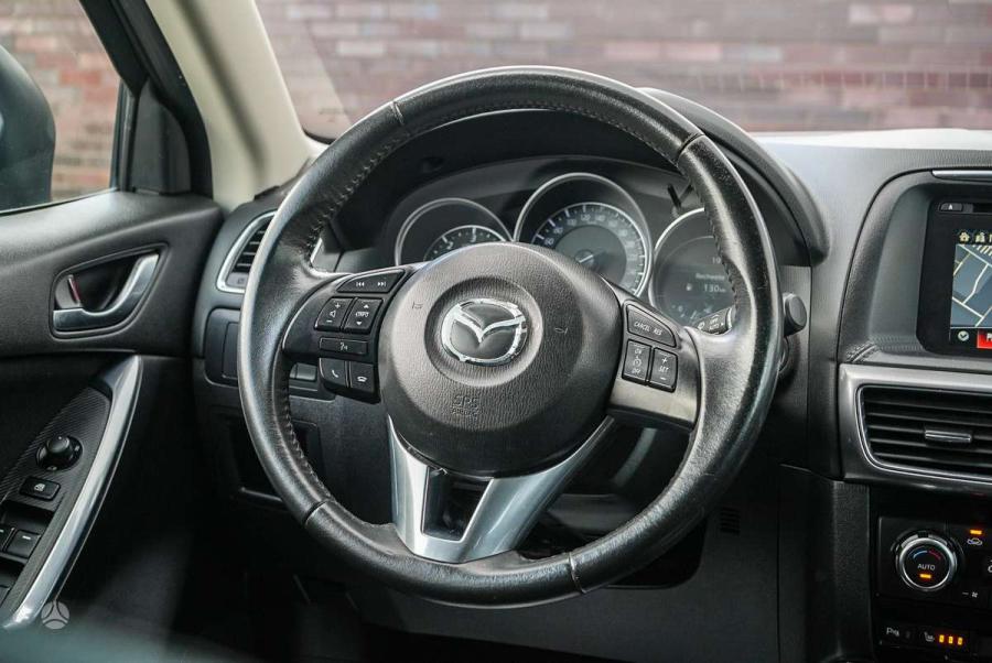 Melns Mazda CX-5 2016 Marijampole, ar dzinēja tilpumu 2.19 L un nobraukumu 241 tūkst. km par 8250 €, foto 15 vietnē AUTOMOTO.COM.LV
