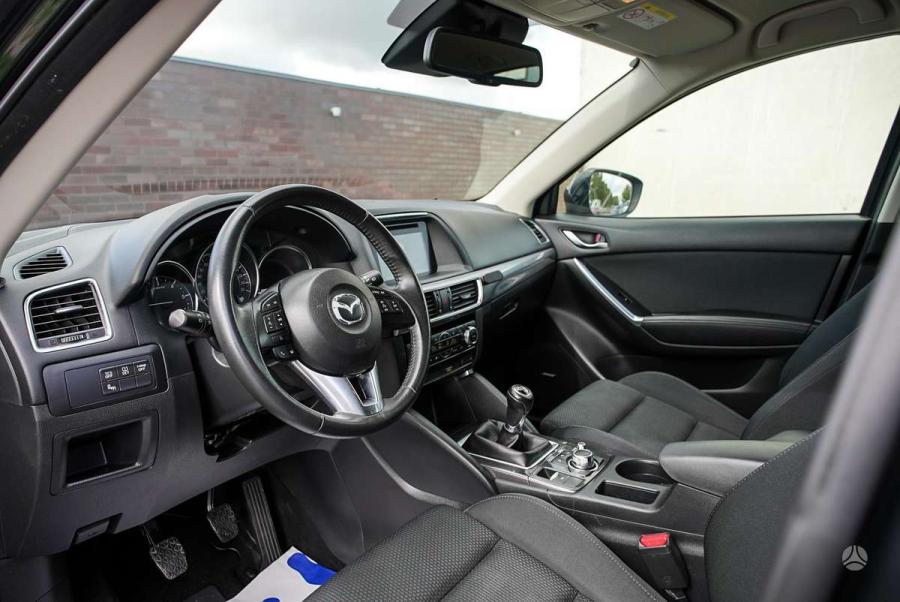 Melns Mazda CX-5 2016 Marijampole, ar dzinēja tilpumu 2.19 L un nobraukumu 241 tūkst. km par 8250 €, foto 24 vietnē AUTOMOTO.COM.LV